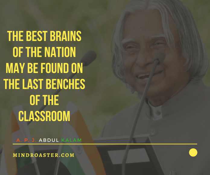 26 Most Popular Inspirational Quotes from Dr. A.P.J Abdul Kalam - Mind ...