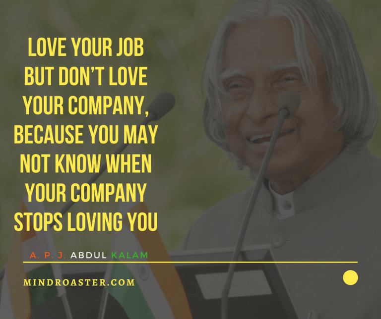 26 Most Popular Inspirational Quotes from Dr. A.P.J Abdul Kalam - Mind ...