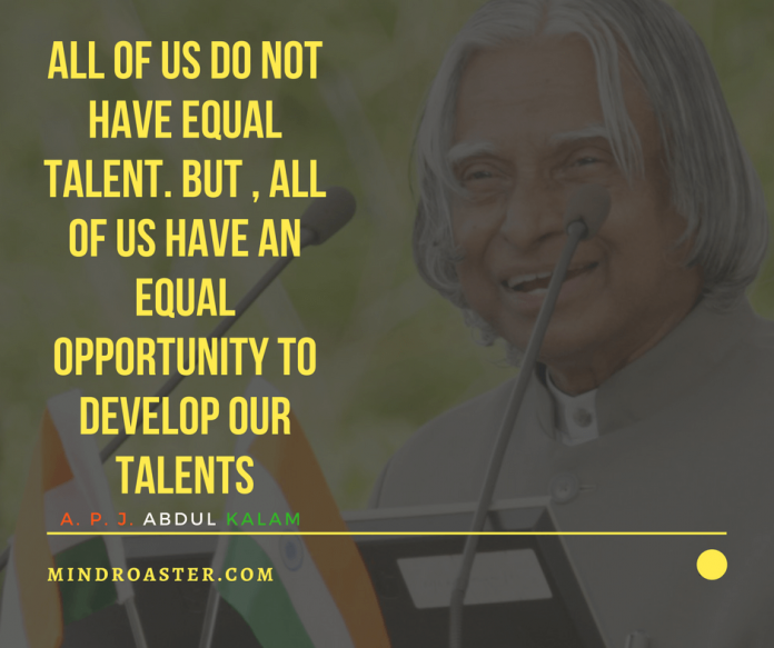 26 Most Popular Inspirational Quotes from Dr. A.P.J Abdul Kalam - Mind ...