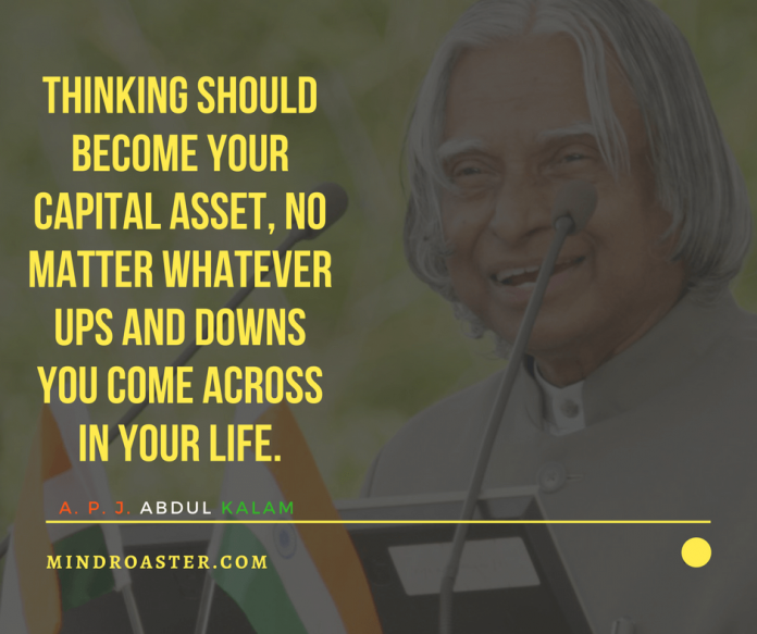 26 Most Popular Inspirational Quotes from Dr. A.P.J Abdul Kalam - Mind ...